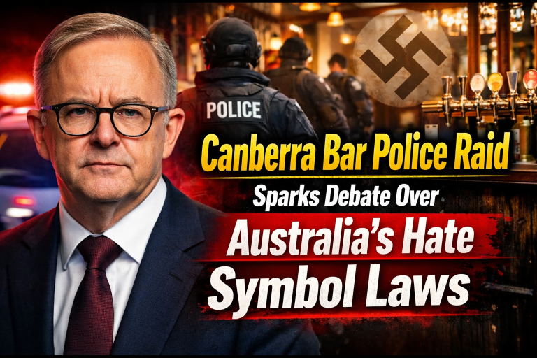 Canberra Bar Police Raid Sparks Debate Over Australia’s Hate Symbol ...