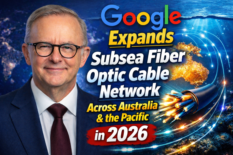 Google Expands Subsea Fiber Optic Cable Network Across Australia & the ...