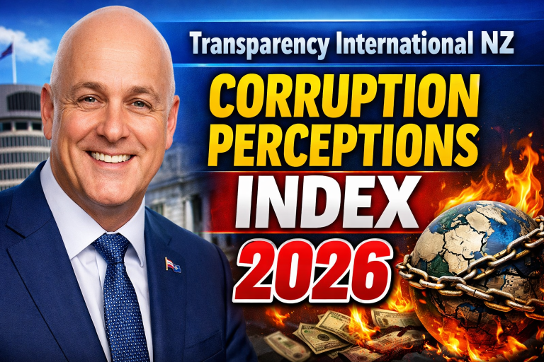 Transparency International NZ Corruption Perceptions Index 2026 ...