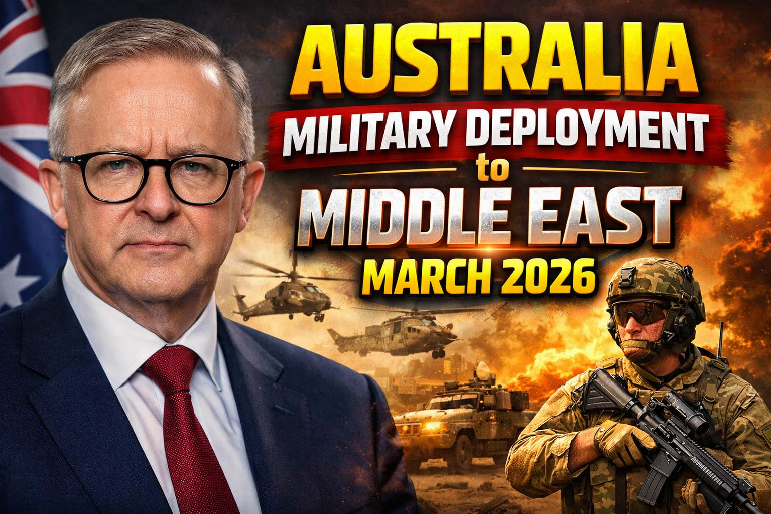 Australia Military Deployment to Middle East March 2026: Government ...